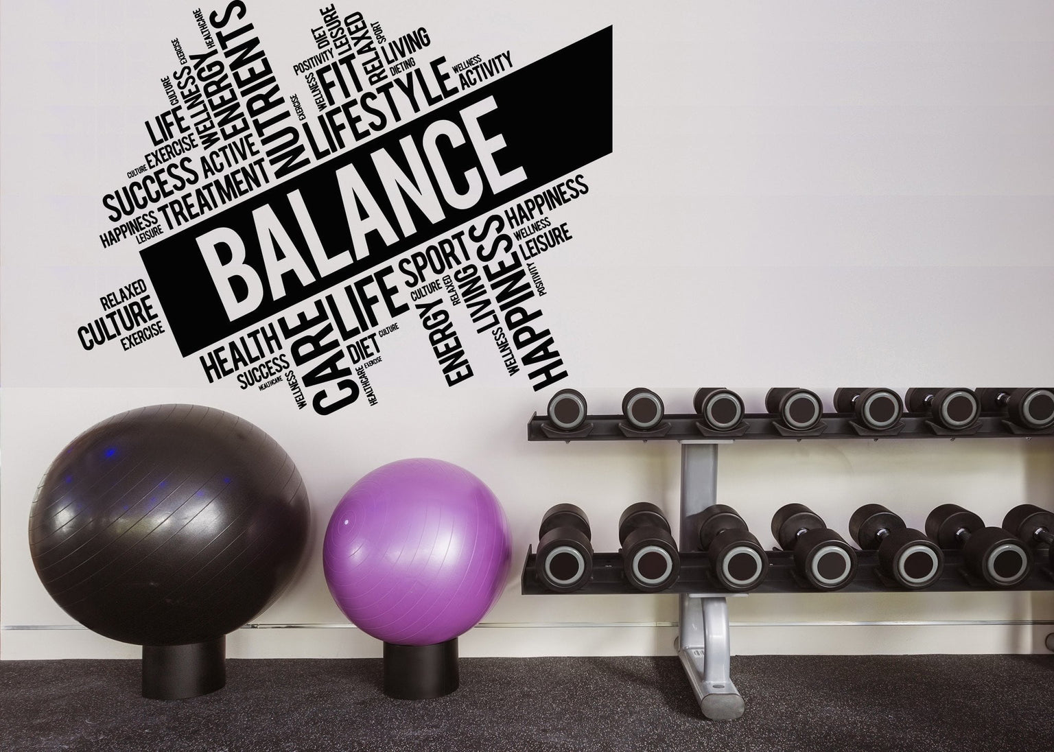 Workout Fitness Room And Gym Wall Decals — Page 2 — Wallstickers4you