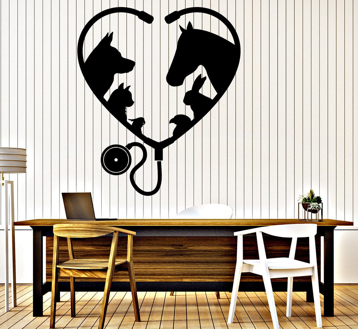 Vinyl Wall Decal Animal Pet Veterinary Medicine Interior Decor Unique ...