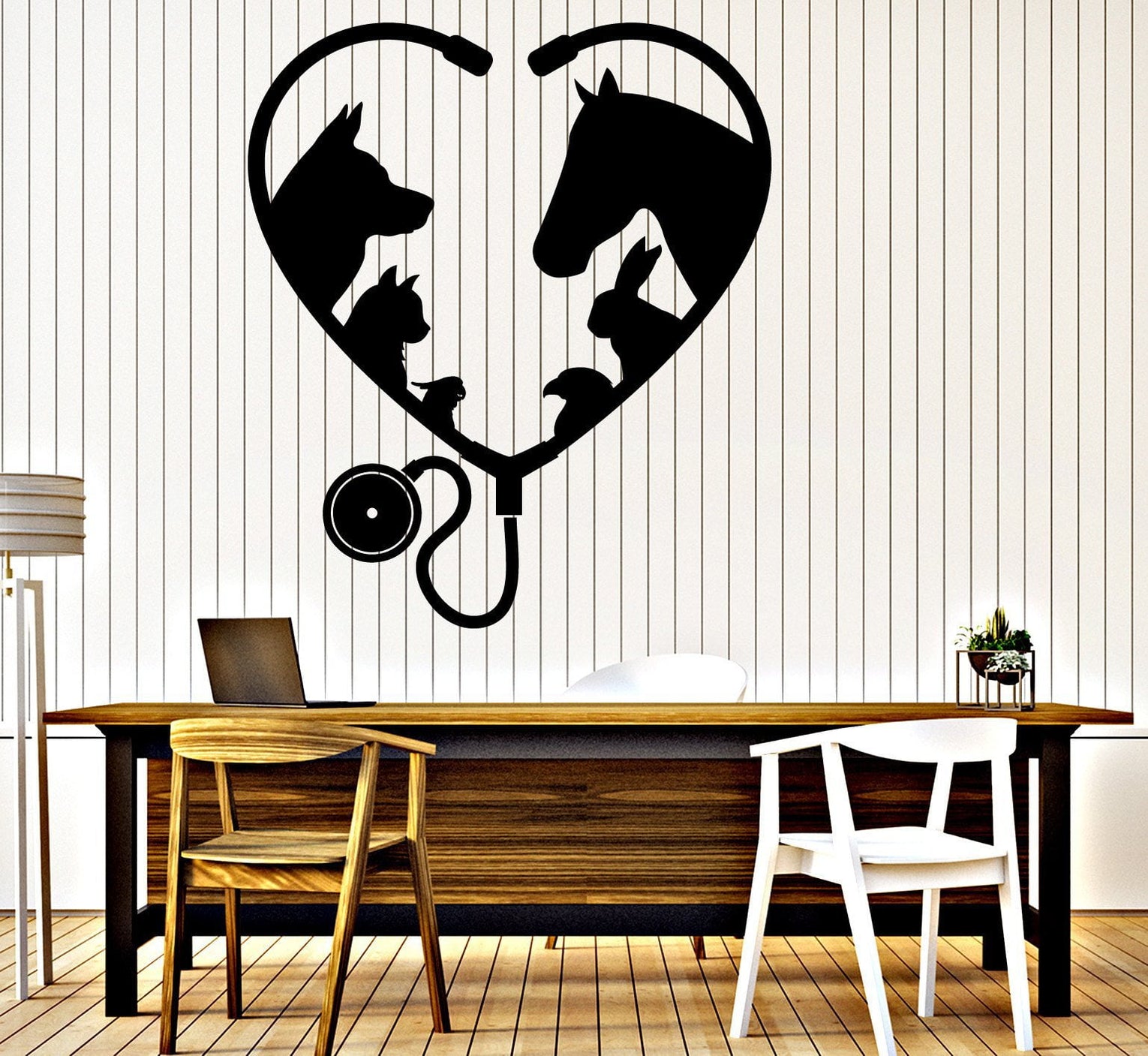 Vinyl Wall Decal Animal Pet Veterinary Medicine Interior Decor Unique ...