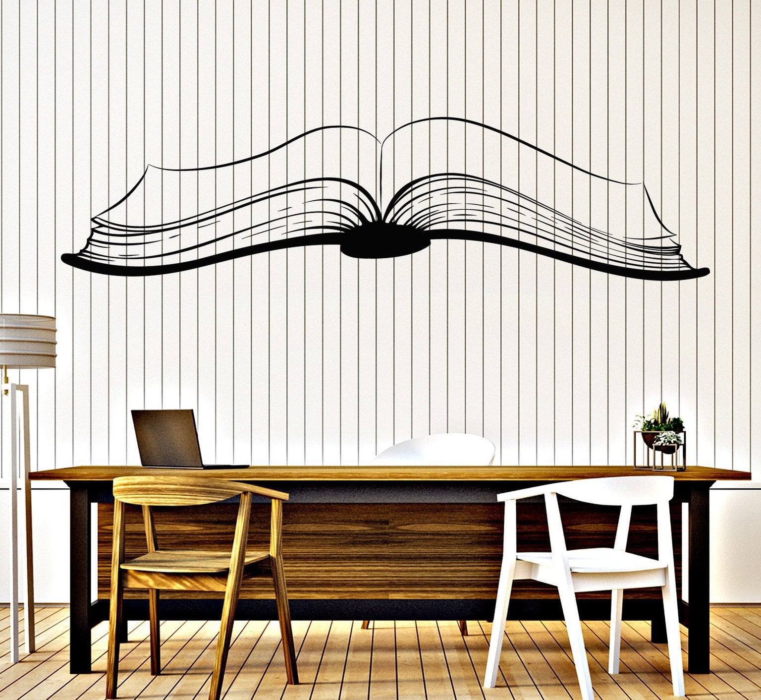 Custom Book & Library Wall Stickers And Decals Collection ...